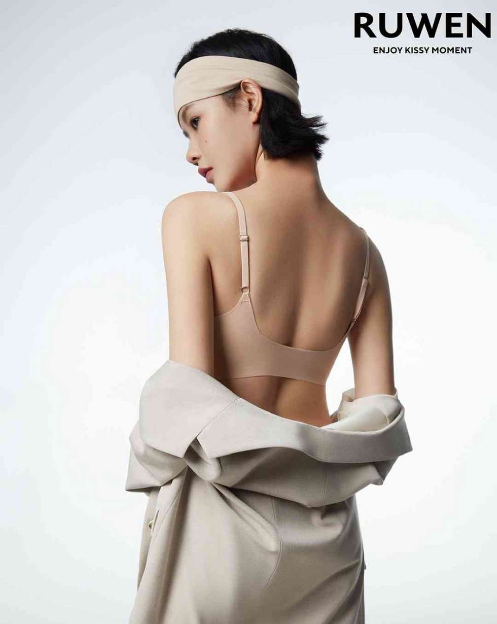 U字 キャミソールブラ&ショーツセット│【公式】KISSY RUWEN – 【公式】KISSY RUWEN(キッシールーウェン)│ノンワイヤーブラ専門